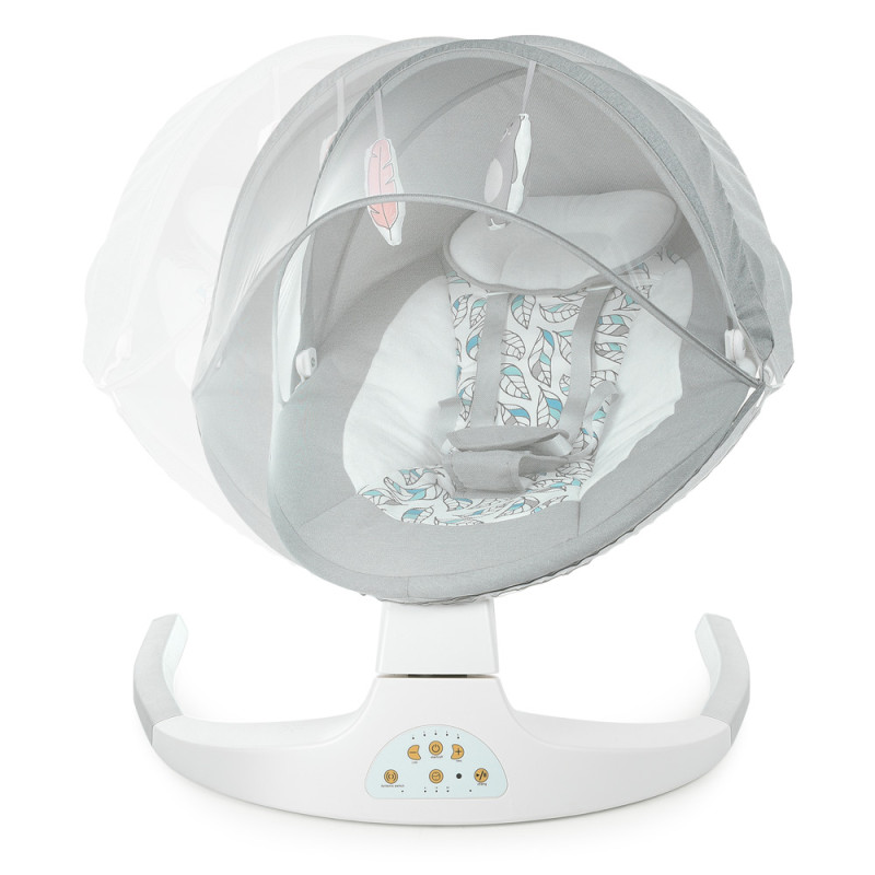 Укачивающий центр El Camino ME 1074 MYLA (gray mint feathes) купить в ...